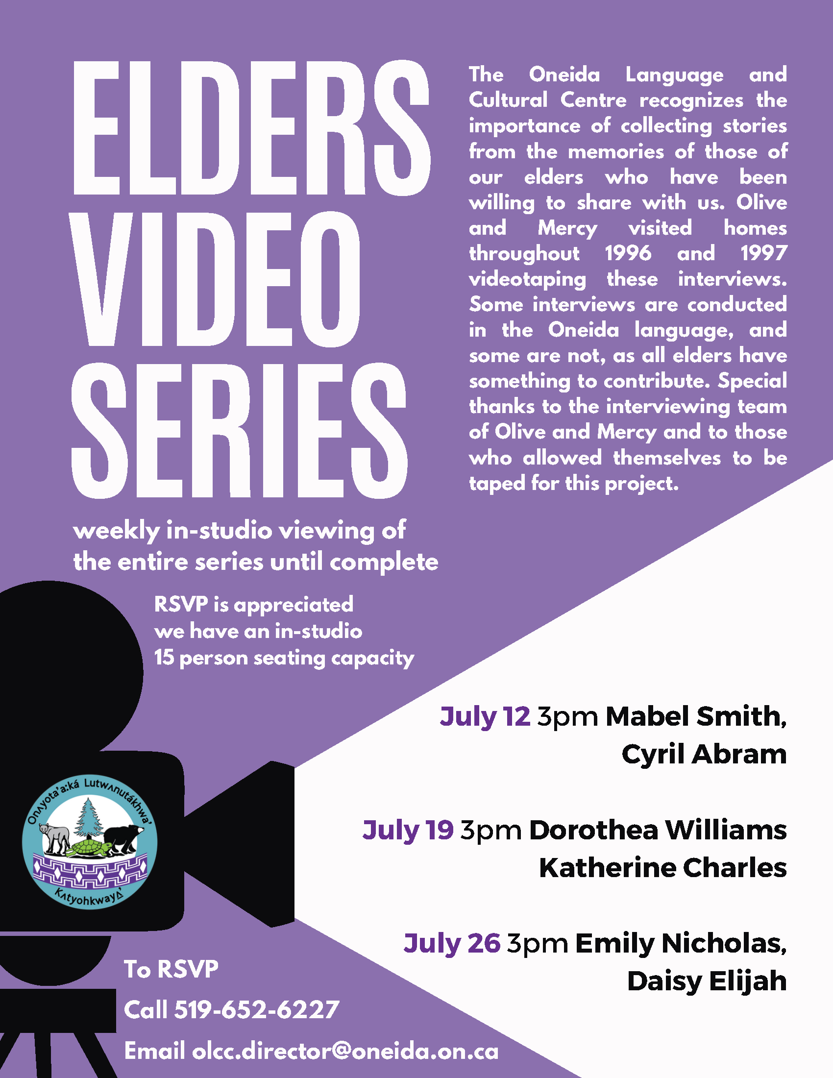 OLCC Events | Oneida