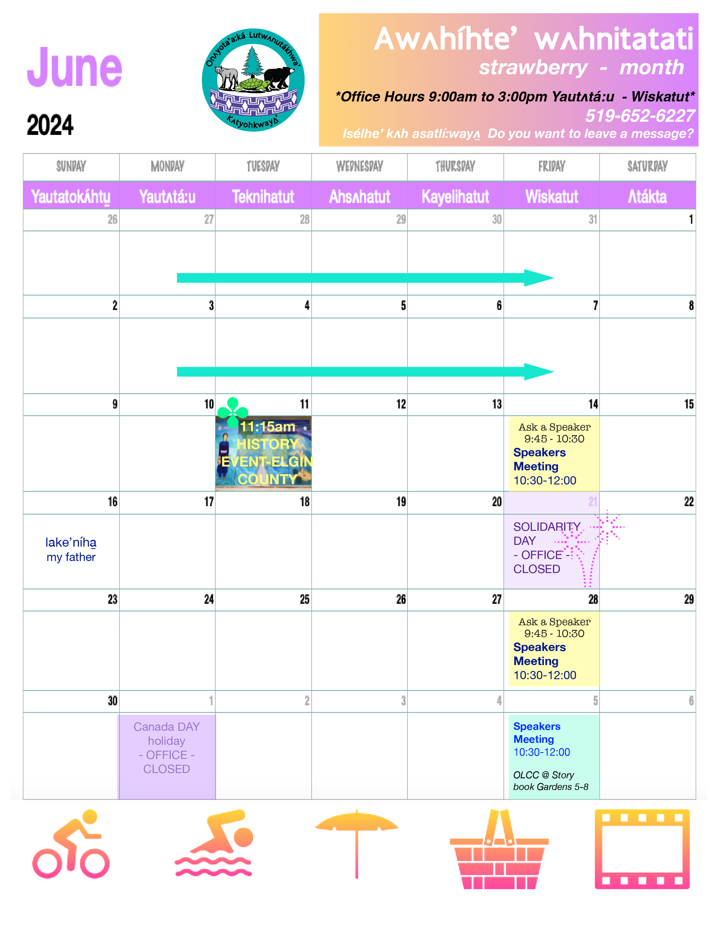 OLCC Events | Oneida